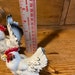 Vintage Rooster Chicken Figurines - Etsy