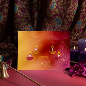 Diwali Digital Greeting Card | Printable Card | Instant Download ...