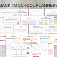 Printable Student Planner 2024-2025 Daily, Weekly & Monthly Planner ...