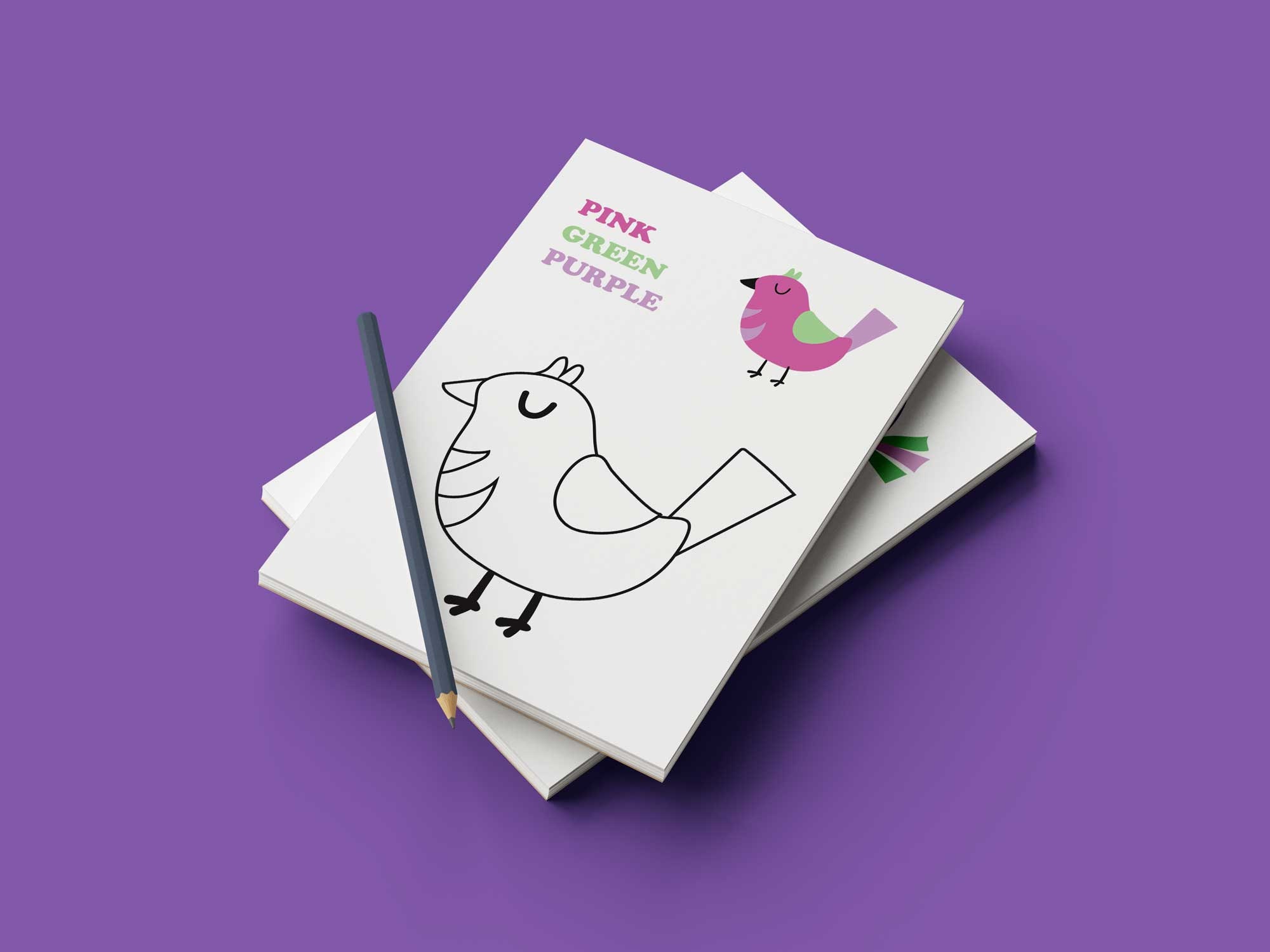 Printable Coloring Book, Coloring Pages for Kids, Coloring Sheet for ...