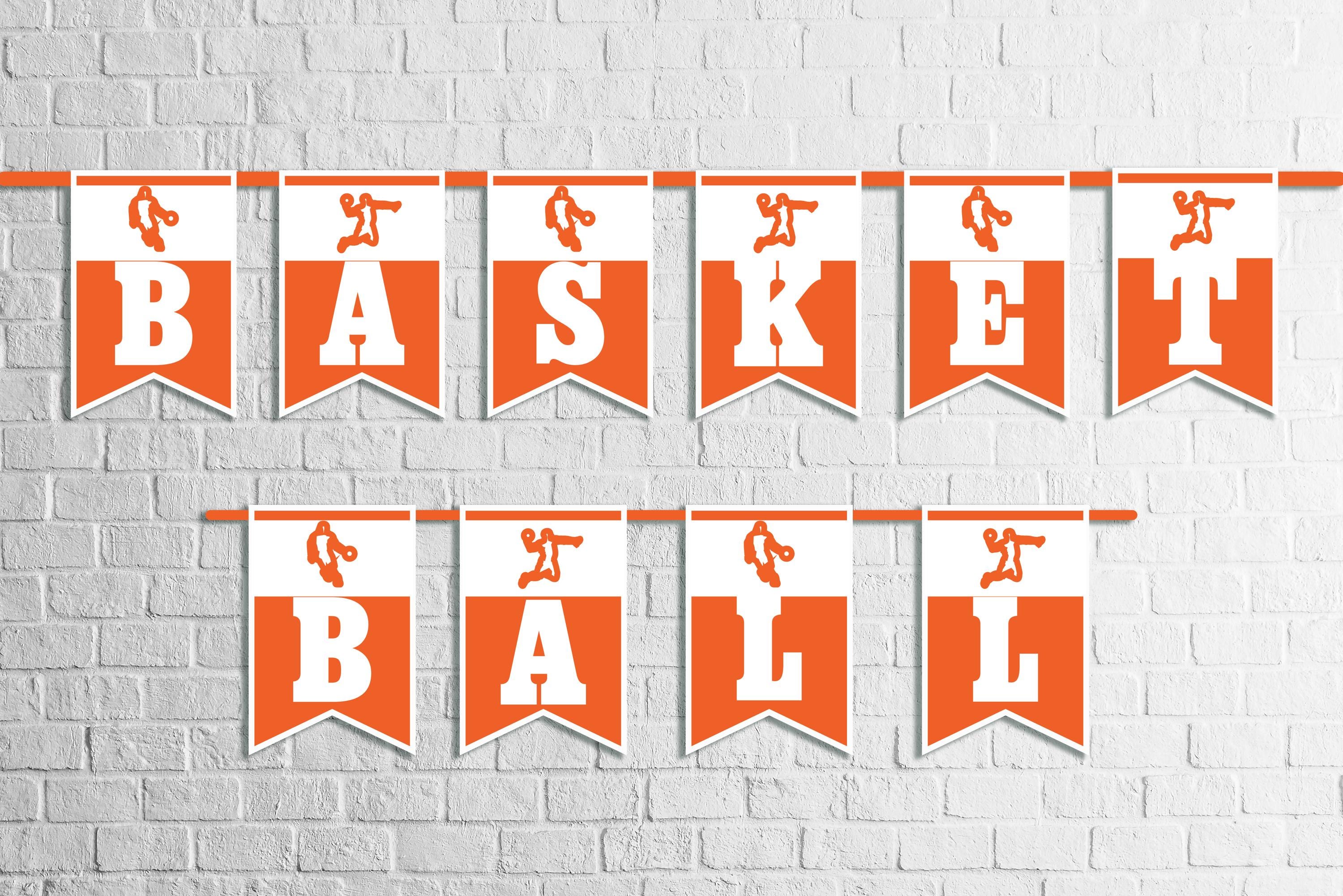 Basketball Party Printable Decor Bundle | NBL Season Watch Party Decor ...
