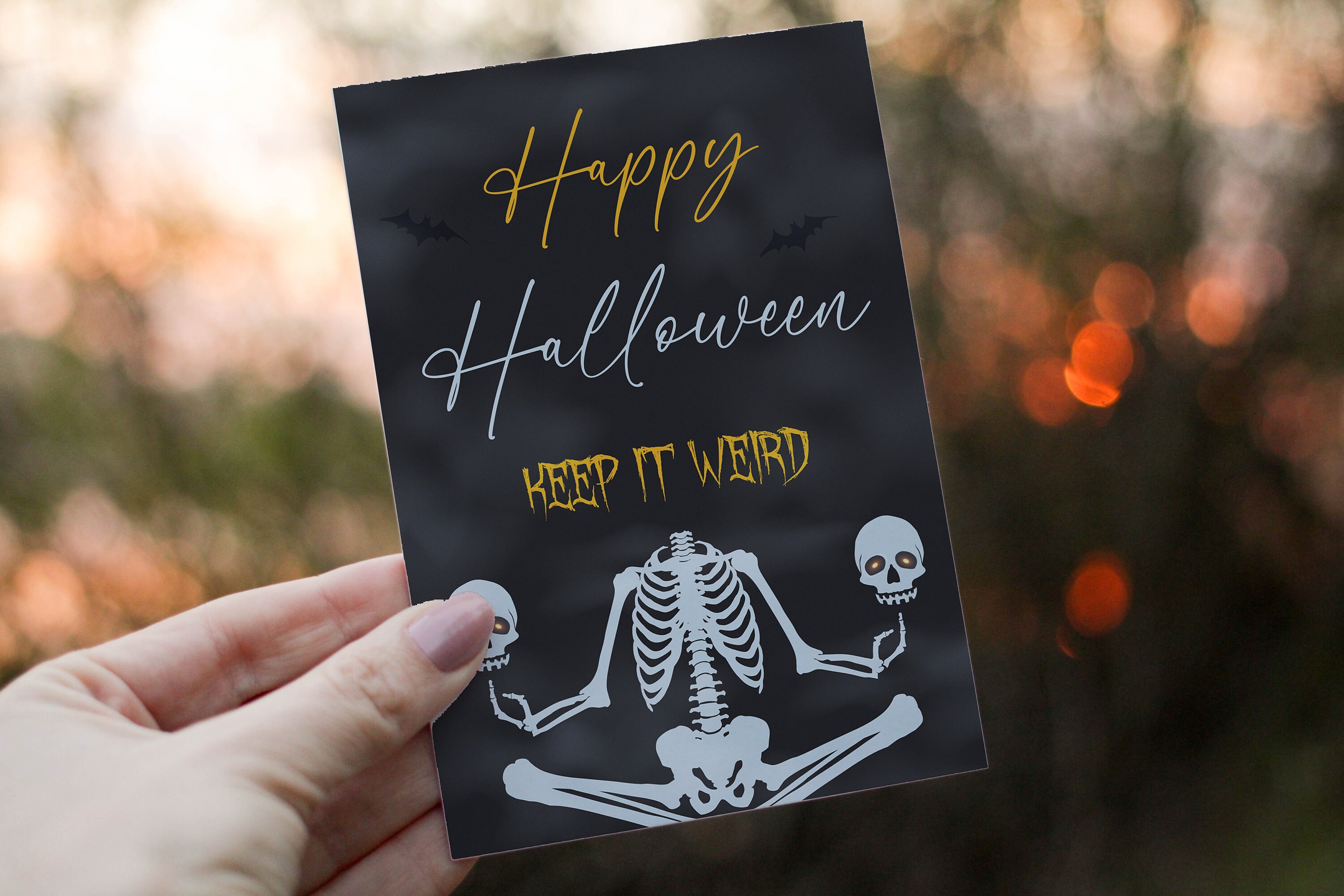 Editable Halloween Invitation and Card | Digital Download | Printable ...