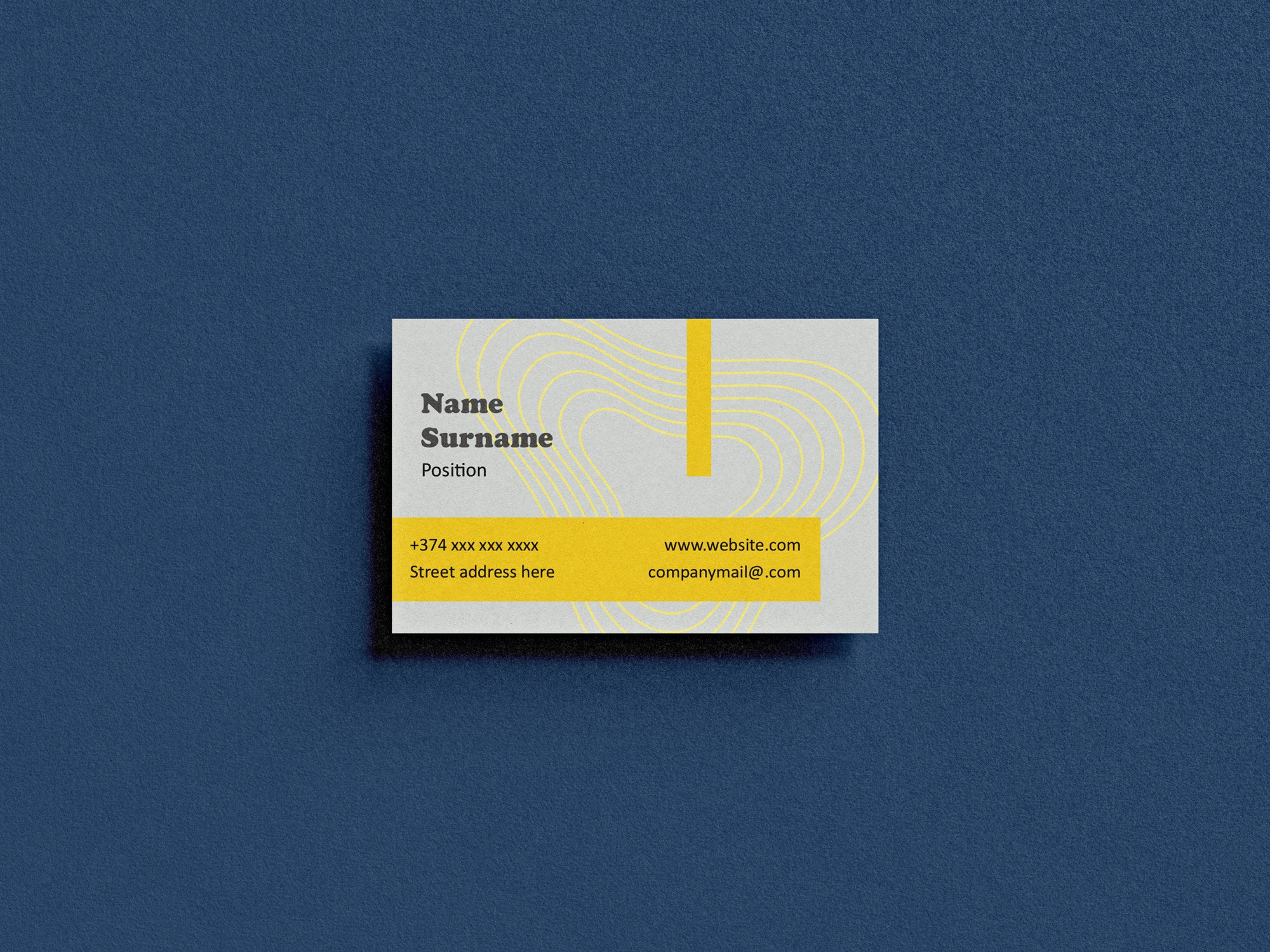 Editable Business Card, Business Card Template, Printable Business Card ...