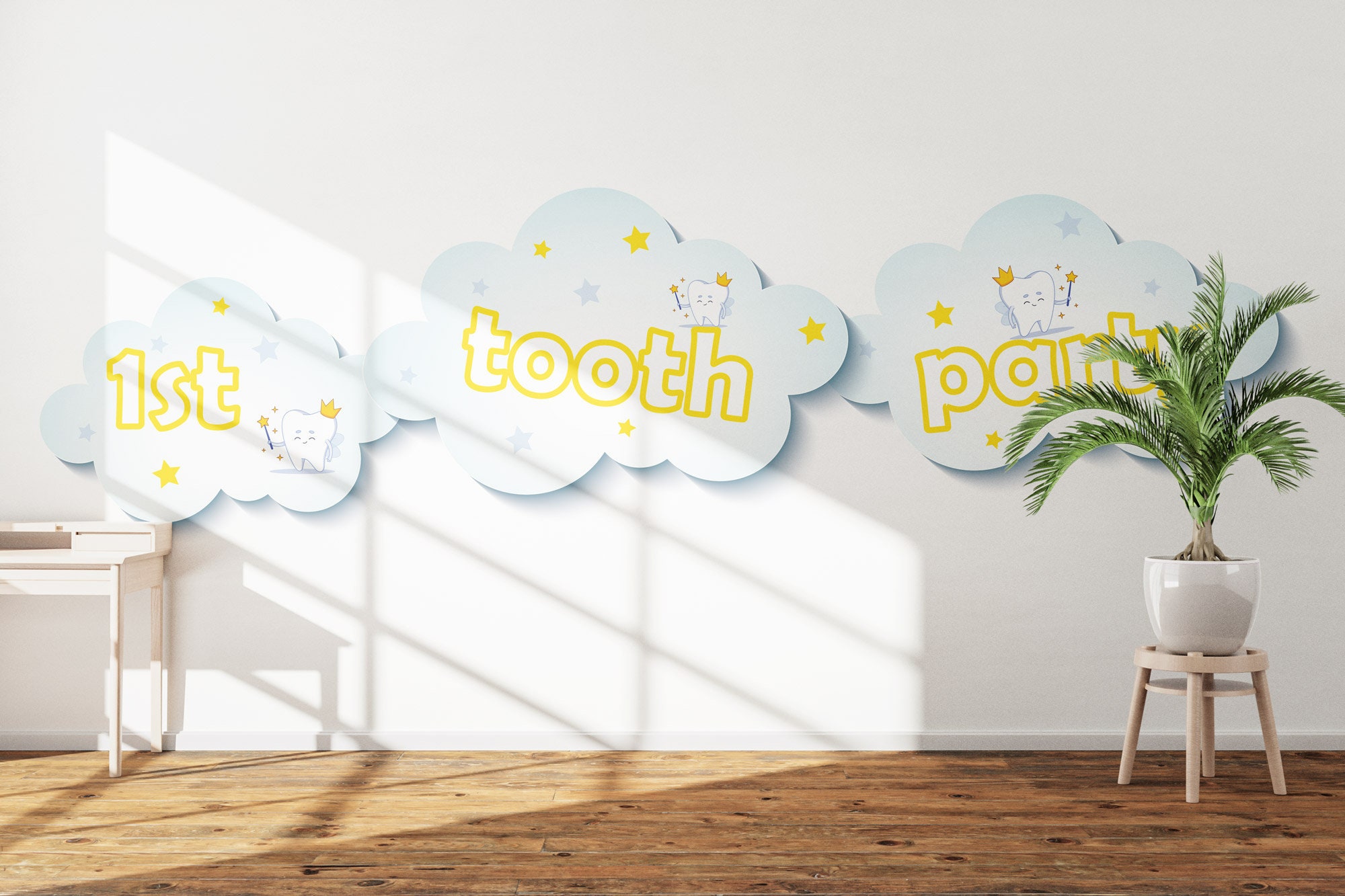 First Tooth Party Package, Editable, Printable Baby's First Tooth ...