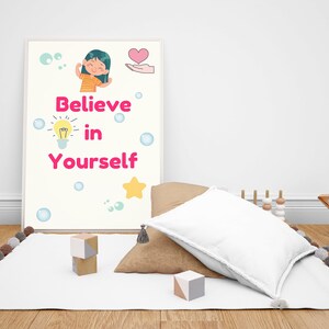 Set of 5 Classroom Posters | Inspirational Wall Art for Classroom or a ...