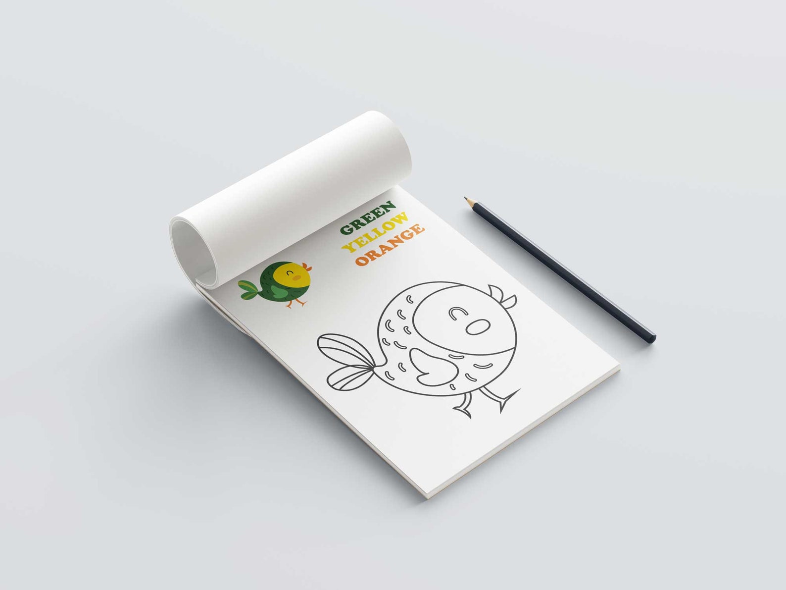 Printable Coloring Book, Coloring Pages for Kids, Coloring Sheet for ...