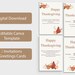 Editable Thanksgiving Invitation Thanksgiving Canva Template - Etsy