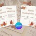 Editable Thanksgiving Invitation Thanksgiving Canva Template - Etsy