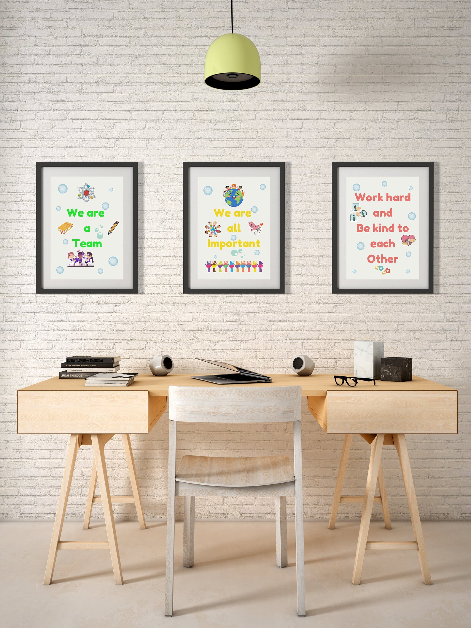 Set of 5 Classroom Posters | Inspirational Wall Art for Classroom or a ...