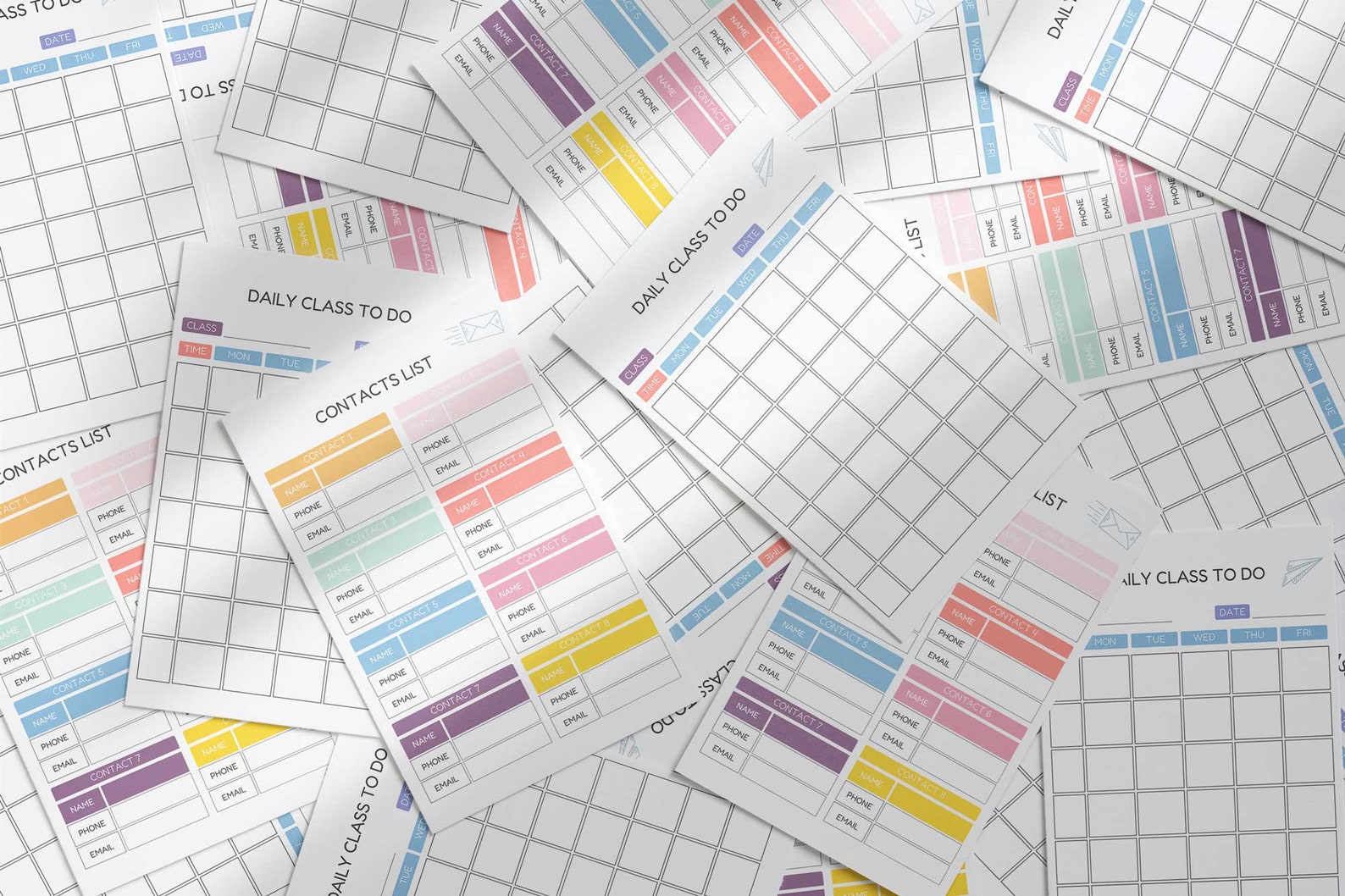 Printable Student Planner 2024-2025 | Daily, Weekly & Monthly Planner ...
