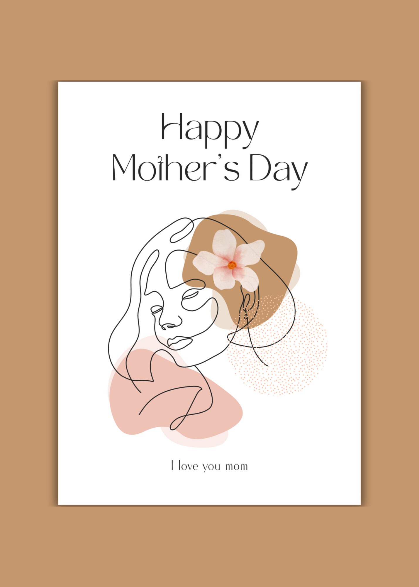 PRINTABLE Mother's Day Card Mothers Day Card Instant Download Happy ...