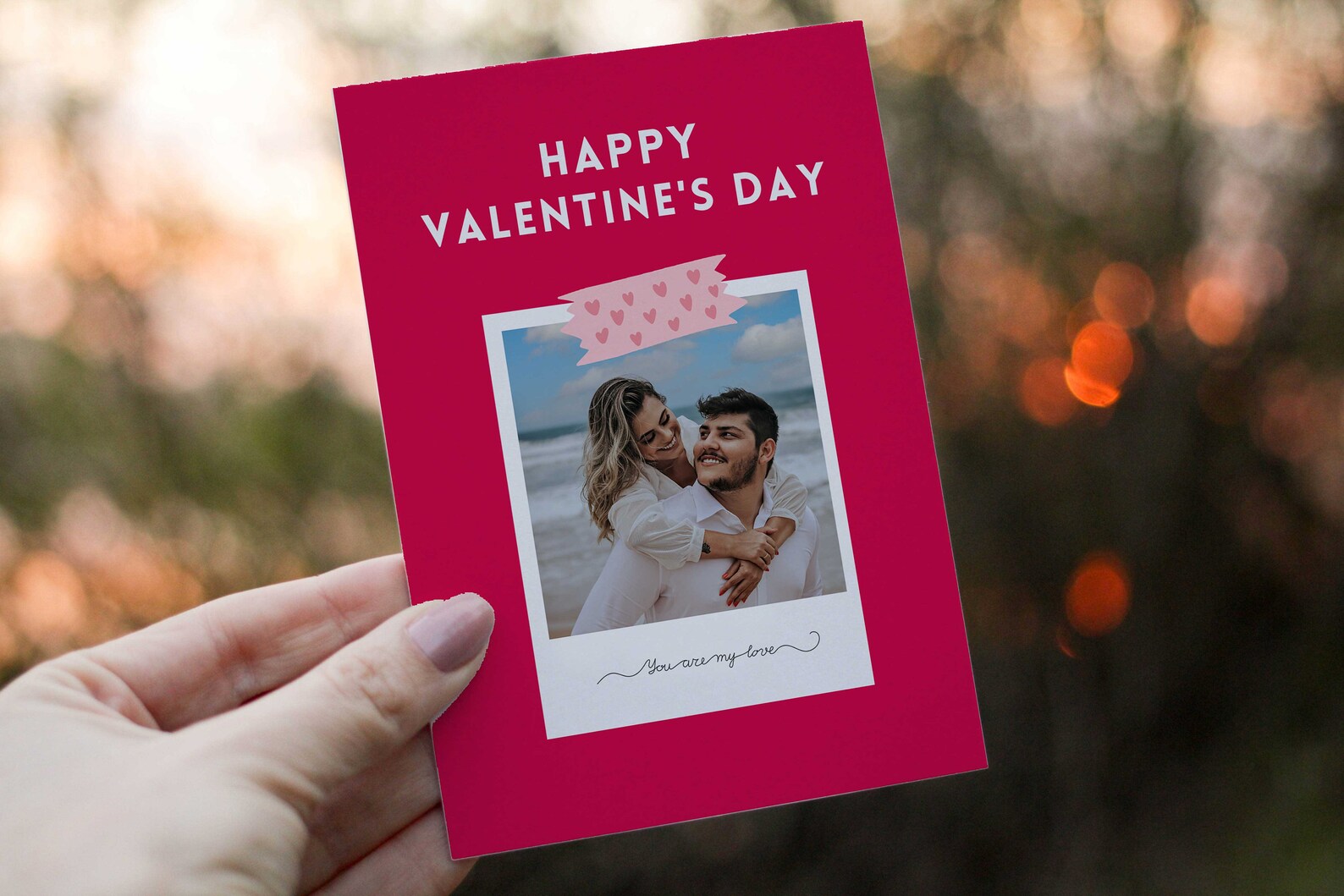 Editable Valentine's Day Card, Printable Valentine's Day Card, Canva ...