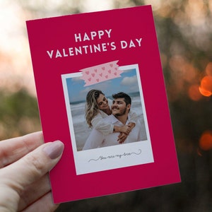 Editable Valentine's Day Card, Printable Valentine's Day Card, Canva ...