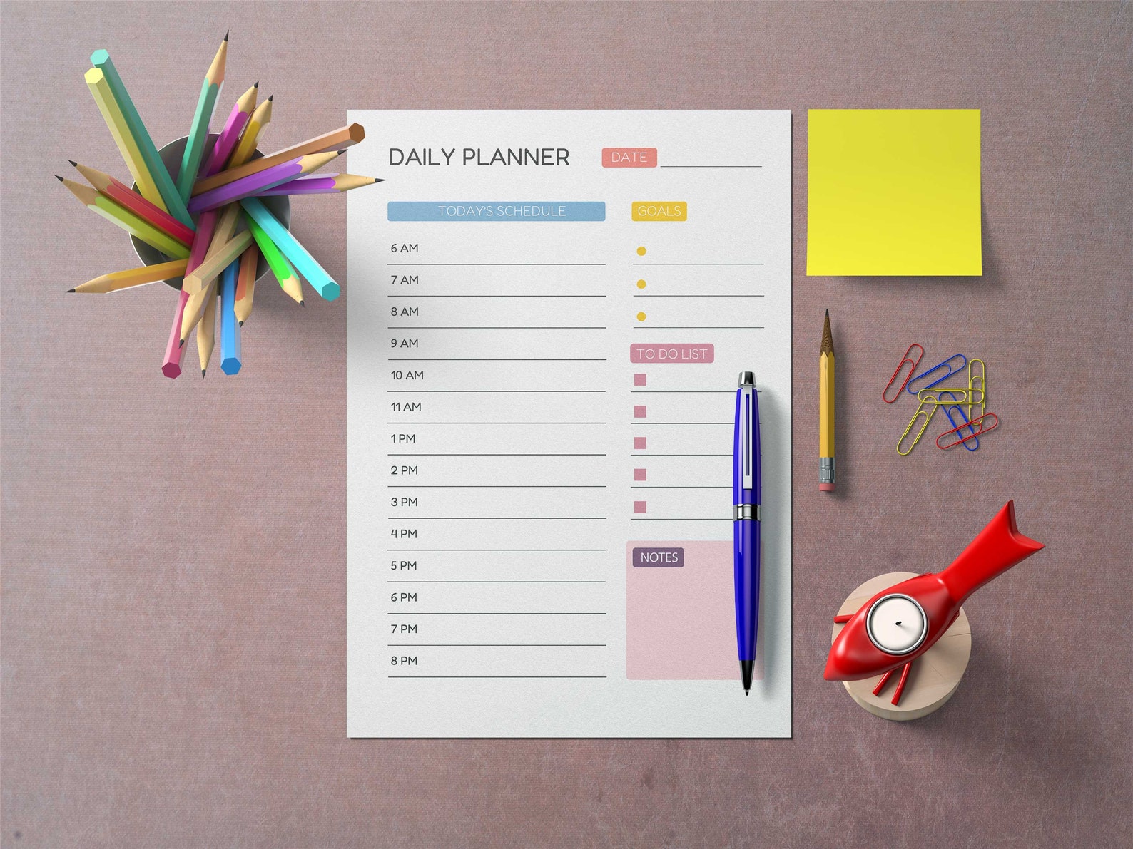 Printable Student Planner 2024-2025 | Daily, Weekly & Monthly Planner ...