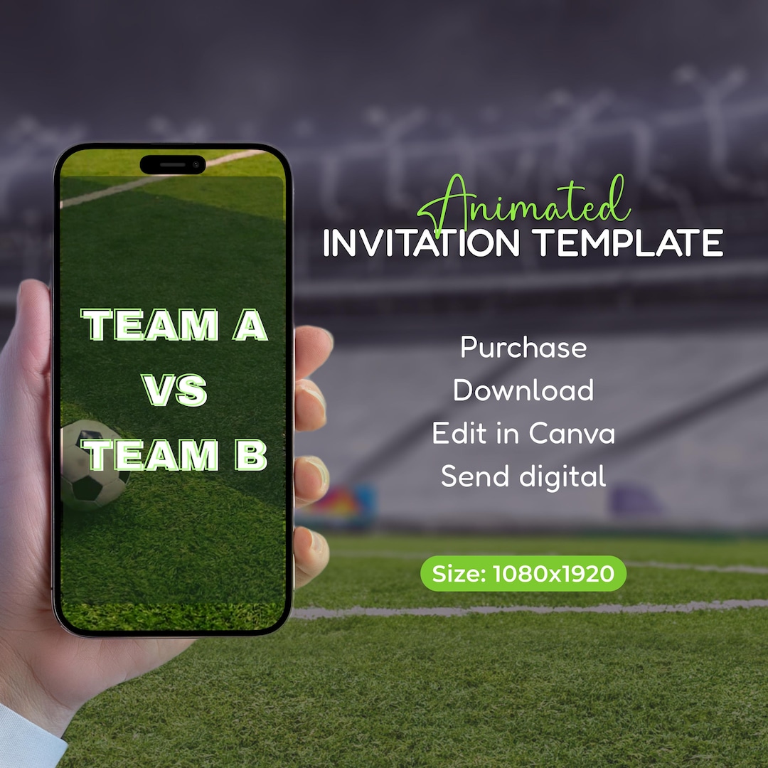 Editable Watch Party Invitation | Customizable Printable Sports Event ...