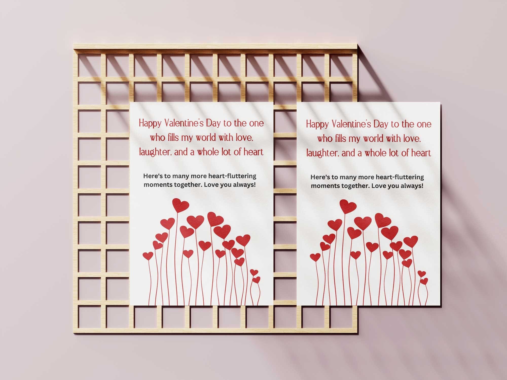 Editable Valentine's Day Card, Printable Valentine Day Card, Valentines ...