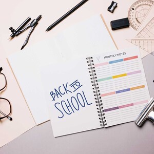 Printable Student Planner 2024-2025 | Daily, Weekly & Monthly Planner ...