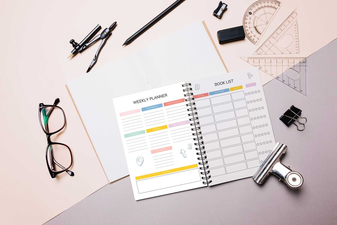 Printable Student Planner 2024-2025 | Daily, Weekly & Monthly Planner ...