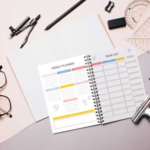 Printable Student Planner 2024-2025 | Daily, Weekly & Monthly Planner ...