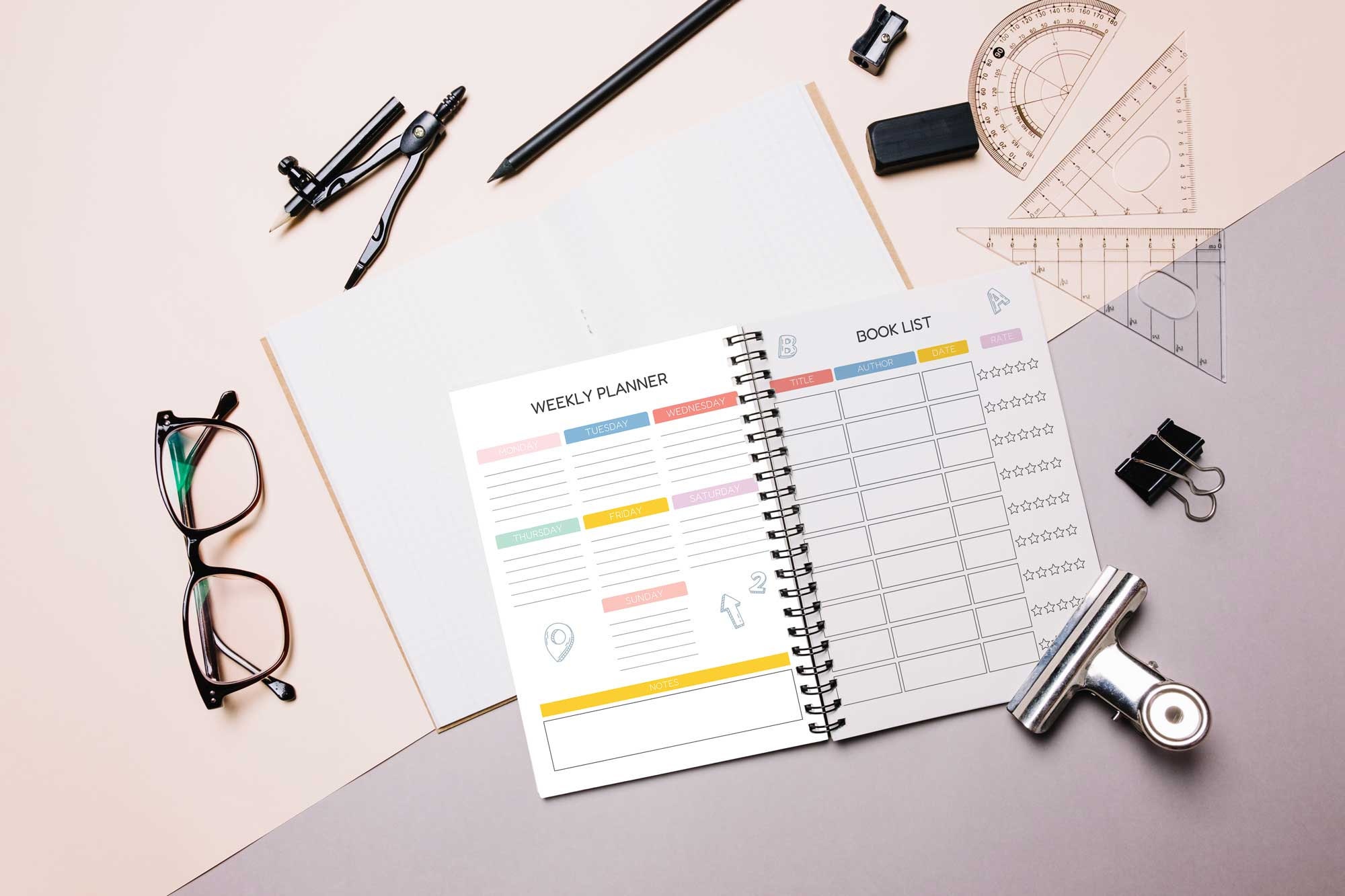 Printable Student Planner 2024-2025 | Daily, Weekly & Monthly Planner ...