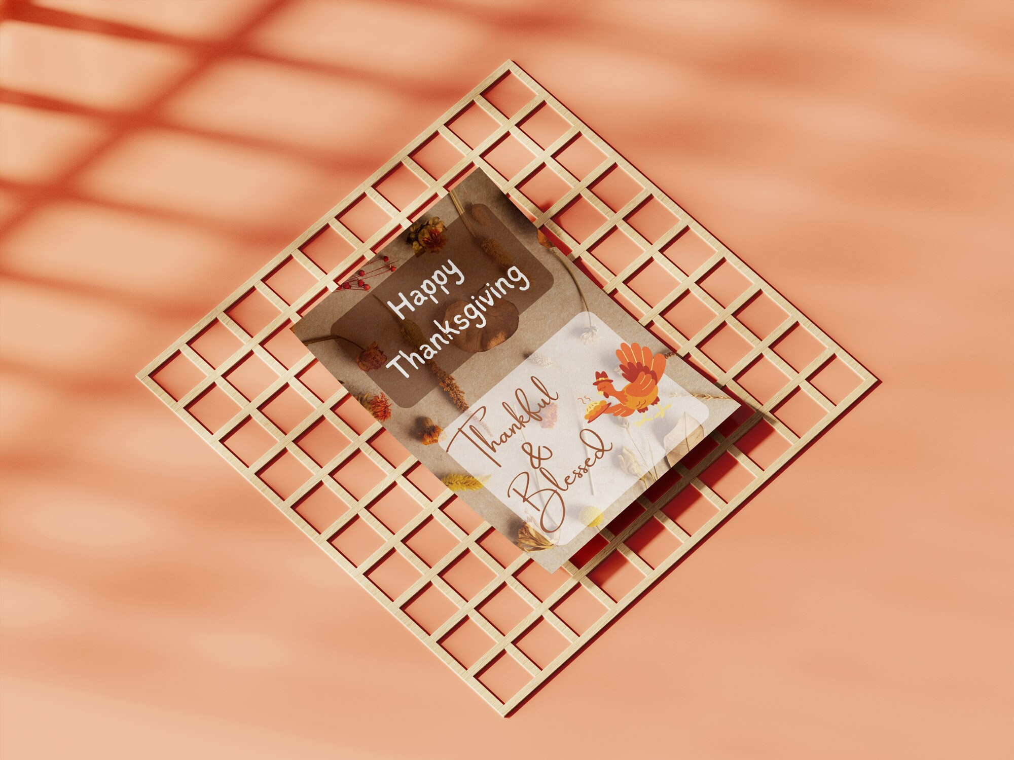 Editable Thanksgiving Greeting Card Printable Thanksgiving - Etsy