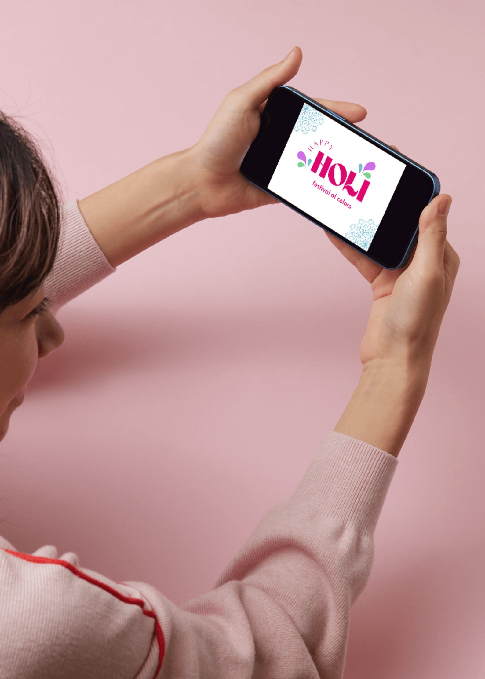 Happy Holi, Holi Invitation Card, Happy Holi Greeting Card, Holi Card ...