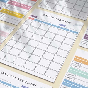 Printable Student Planner 2024-2025 | Daily, Weekly & Monthly Planner ...