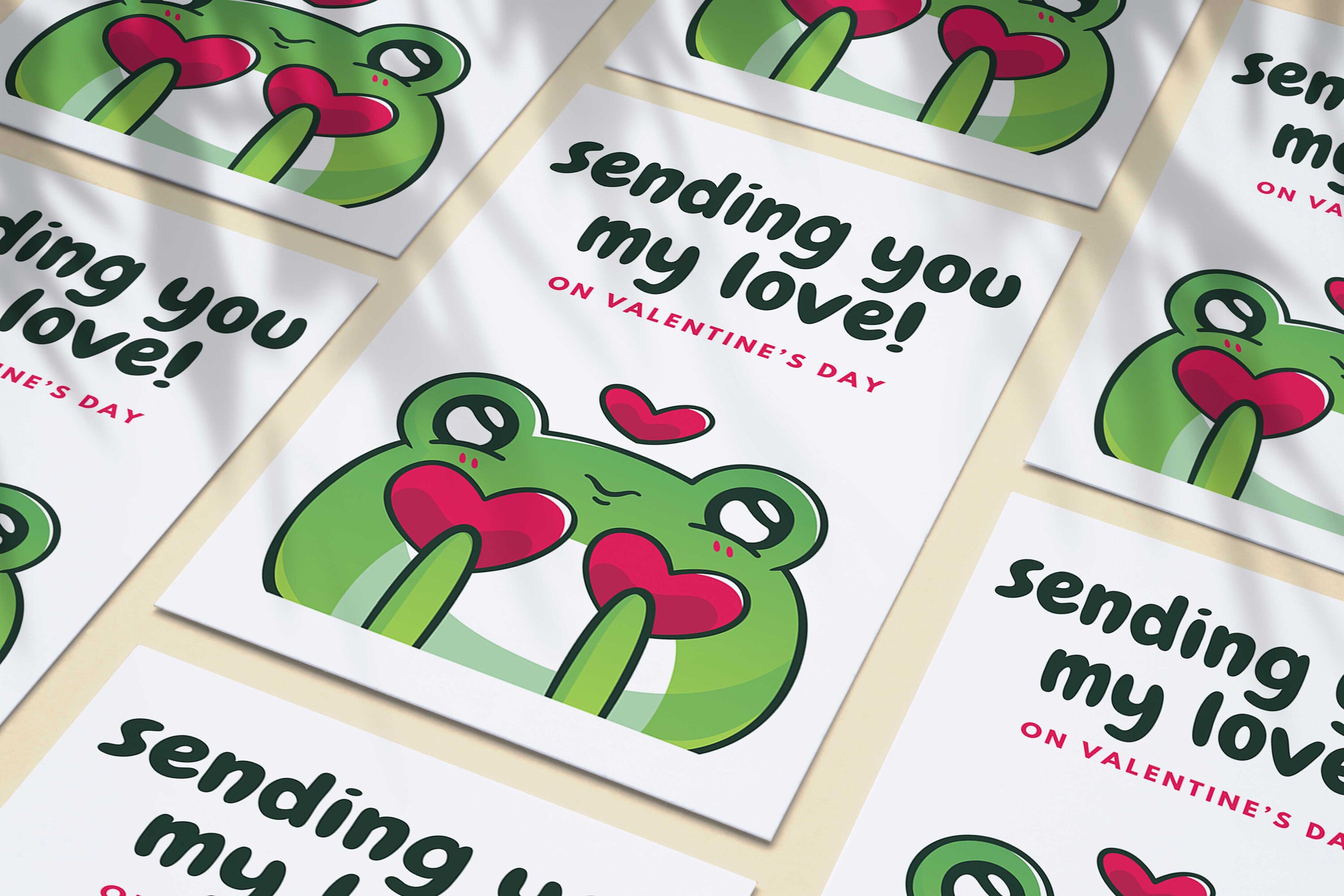 Editable Valentine's Day Card, Printable Valentine's Day Card, Canva ...