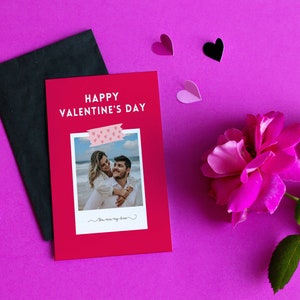 Editable Valentine's Day Card, Printable Valentine's Day Card, Canva ...