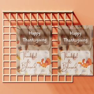 Editable Thanksgiving Greeting Card Printable Thanksgiving - Etsy
