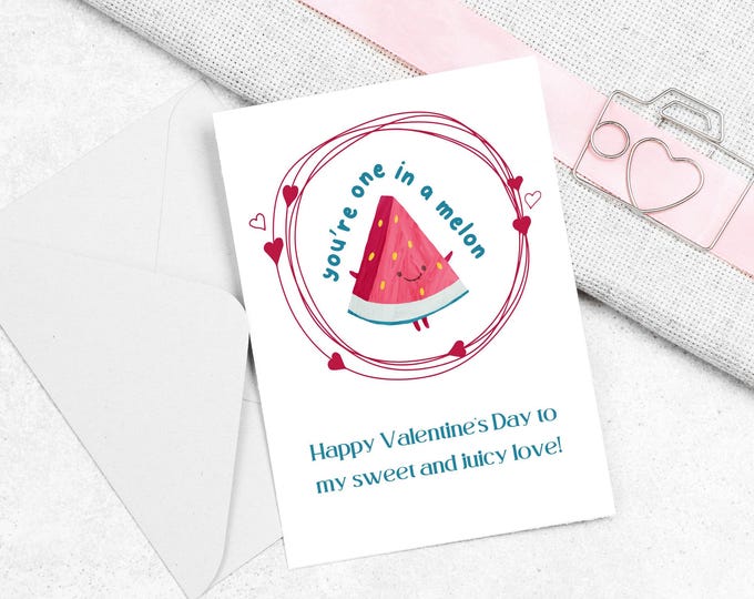 Editable Valentine's Day Card | Printable Valentine Card With ...