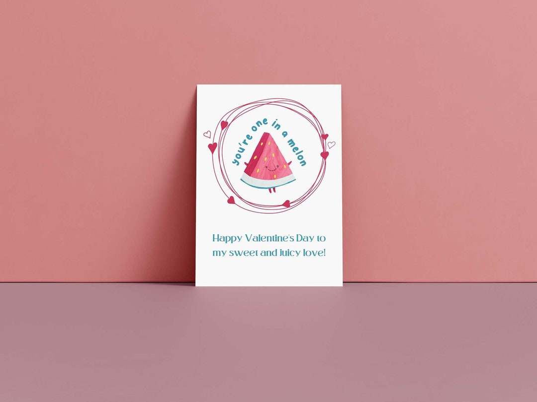 Editable Valentine's Day Card | Printable Valentine Card With ...