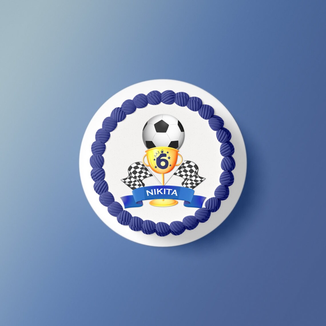 Editable Cake Photo, Canva Editable Cake Topper, Custom Digital Cake ...