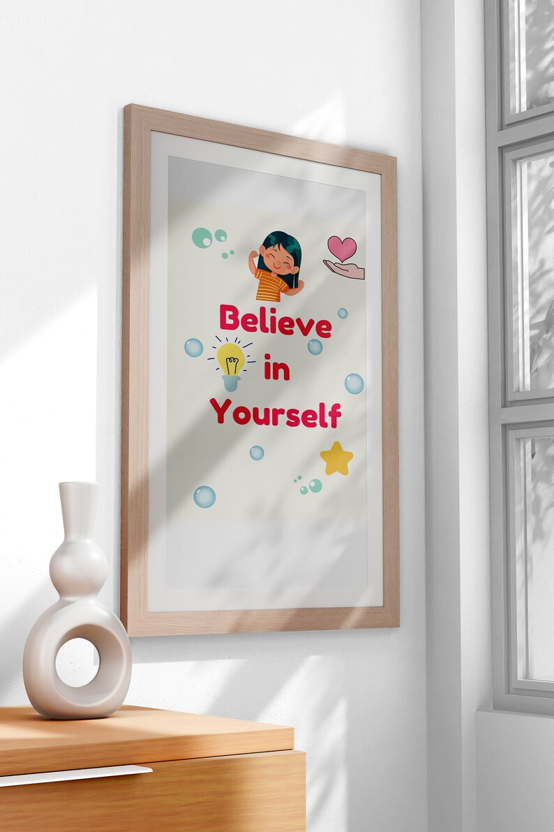 Set of 5 Classroom Posters | Inspirational Wall Art for Classroom or a ...