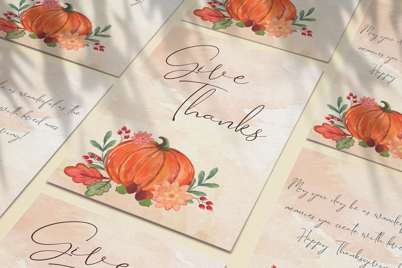 Editable Thanksgiving Invitation, Thanksgiving Canva Template ...