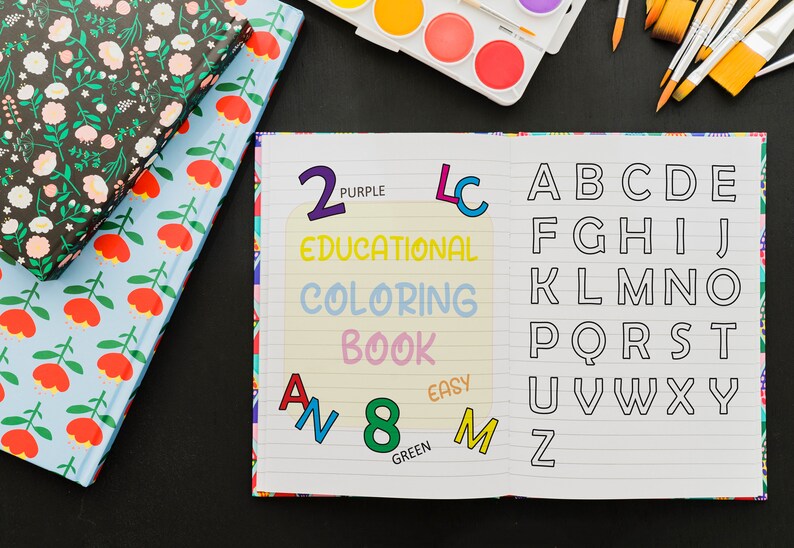 Printable Coloring Book, Coloring Pages for Kids, Coloring Sheet for ...