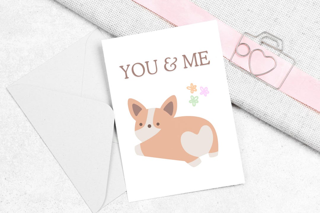 Set of 2 Editable Valentines Day Card Templates Digital Download ...