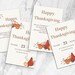 Editable Thanksgiving Invitation Thanksgiving Canva Template - Etsy
