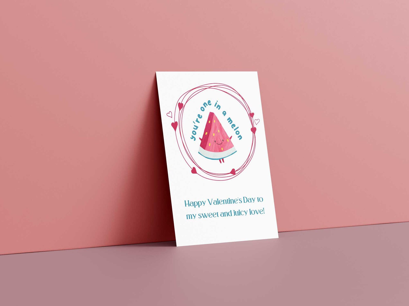 Editable Valentine's Day Card | Printable Valentine Card With ...