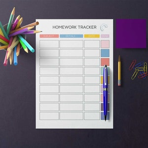 Printable Student Planner 2024-2025 | Daily, Weekly & Monthly Planner ...