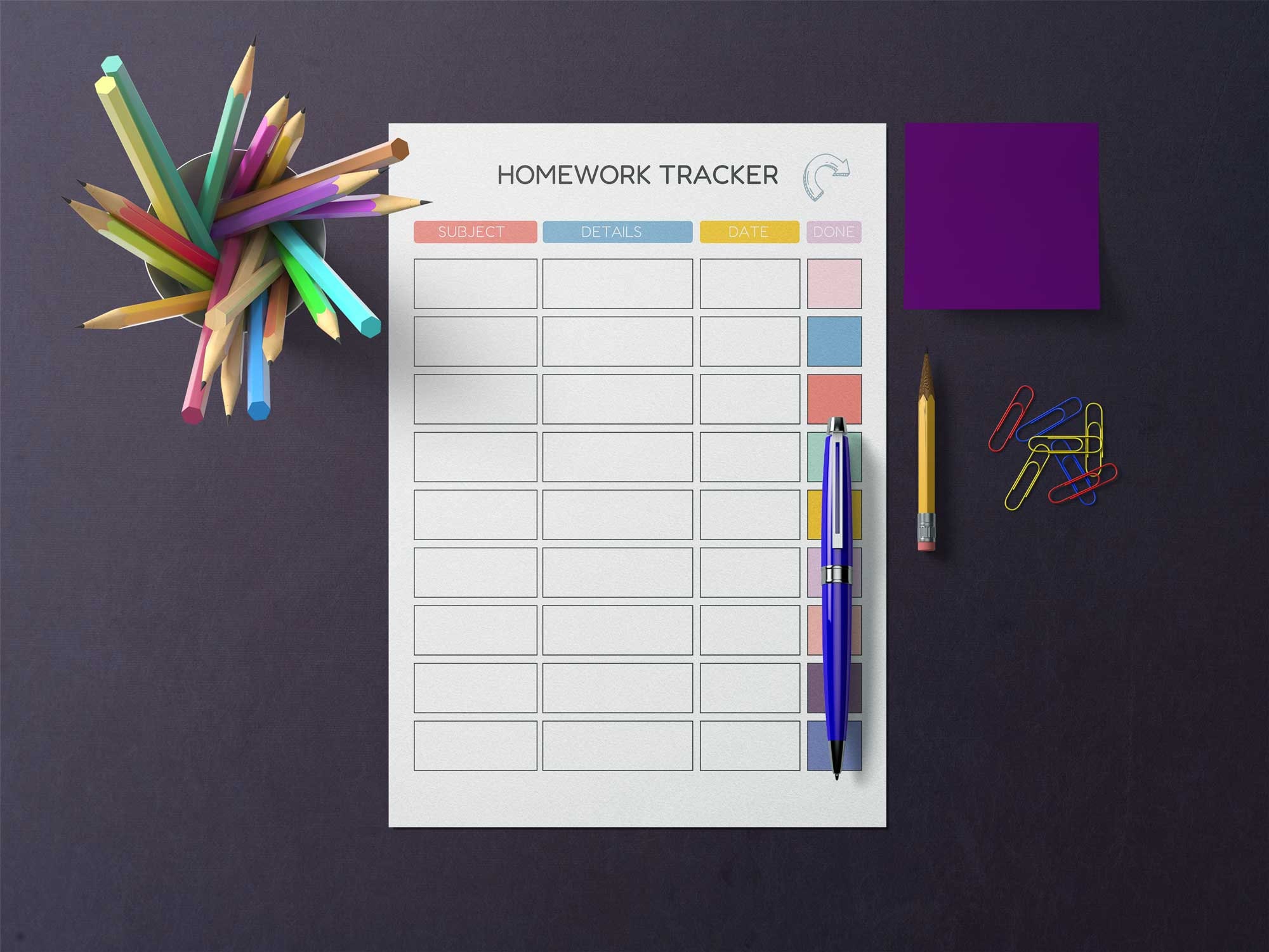 Printable Student Planner 2024-2025 | Daily, Weekly & Monthly Planner ...