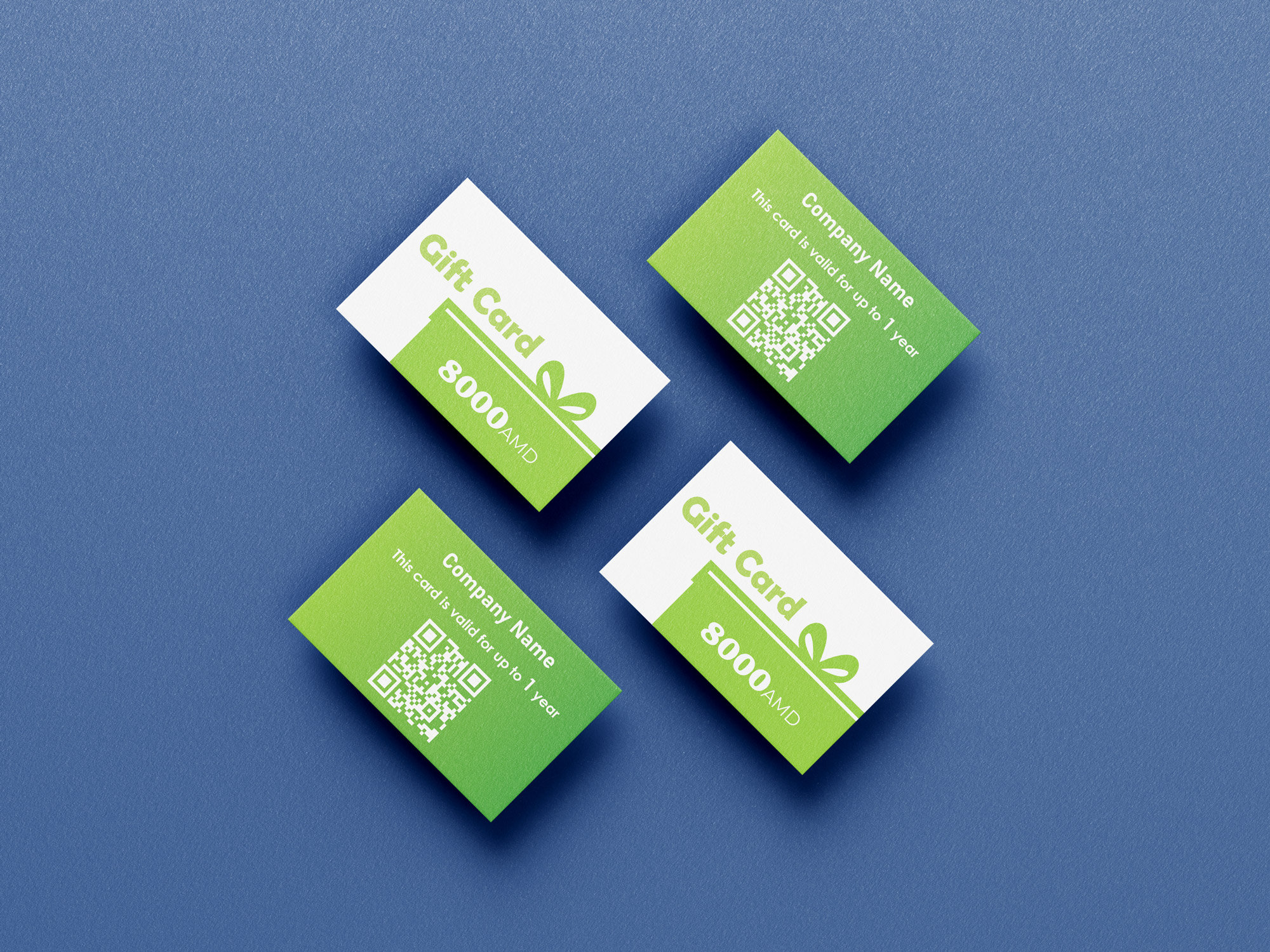 Editable Gift Card Template, Minimalistic Gift Card, Modern Design Gift ...