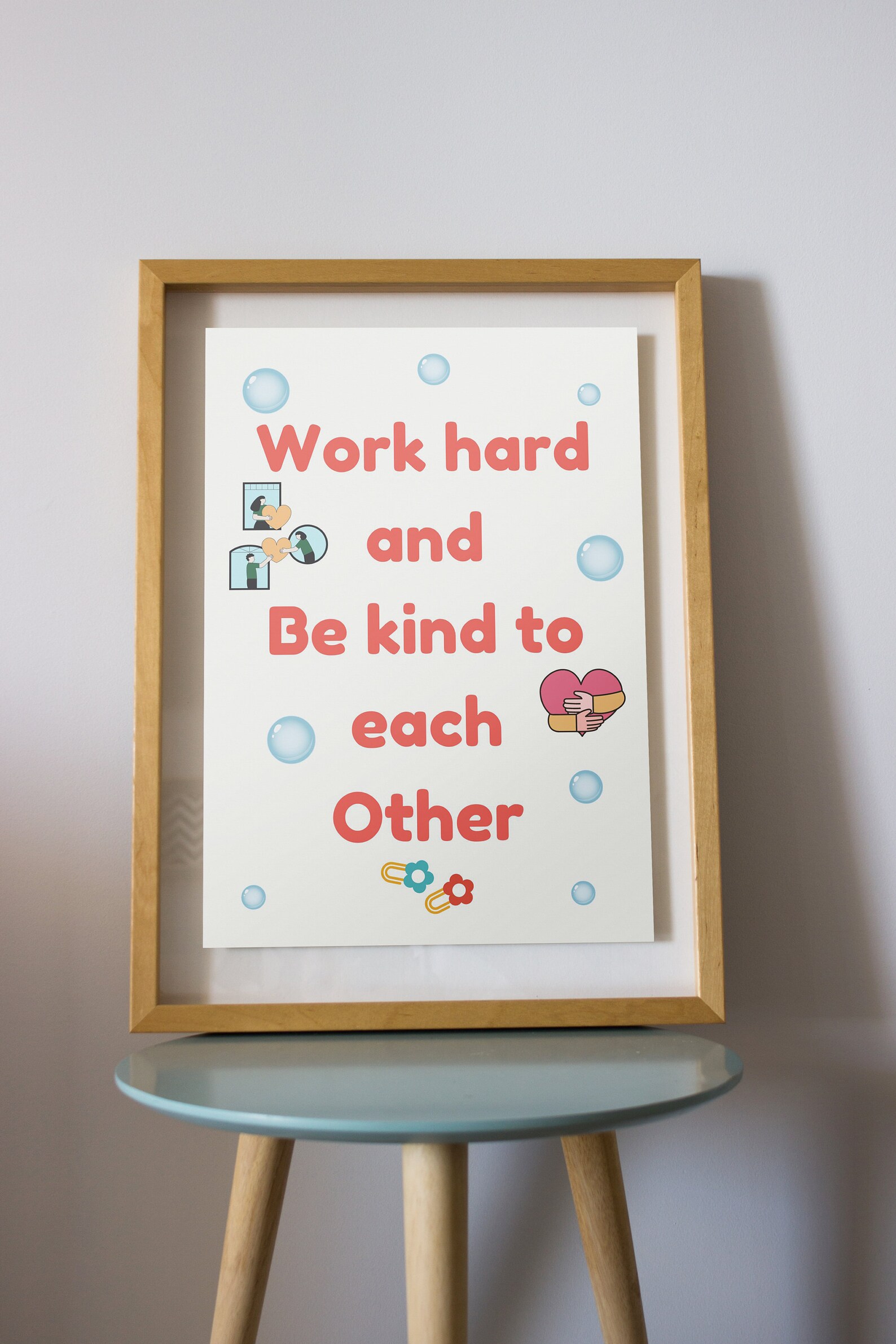 Set of 5 Classroom Posters | Inspirational Wall Art for Classroom or a ...