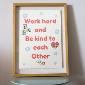 Set of 5 Classroom Posters | Inspirational Wall Art for Classroom or a ...