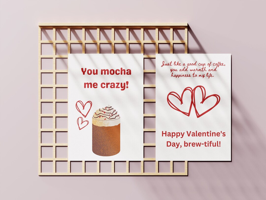 Editable Valentine's Day Card, Printable Valentine's Day Card, Canva ...