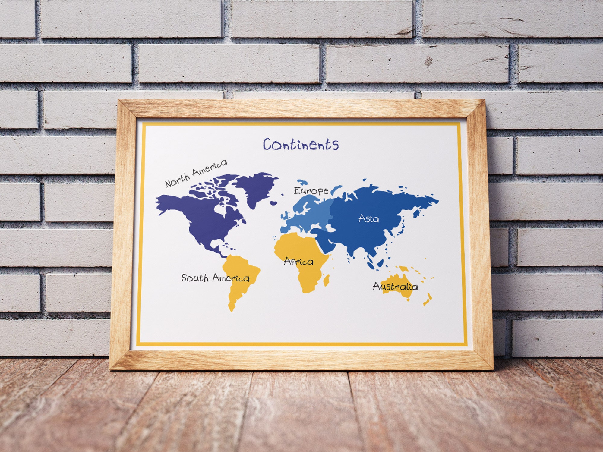 Educational Kids Poster Set of 4 | Addition & Subtraction Table ...