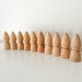Set of 10 Wooden Gnome Tomten Dolls DIY Unfinished Beech Wood - Etsy