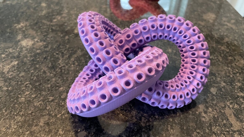Infinite Tentacle 3d Printed - Etsy