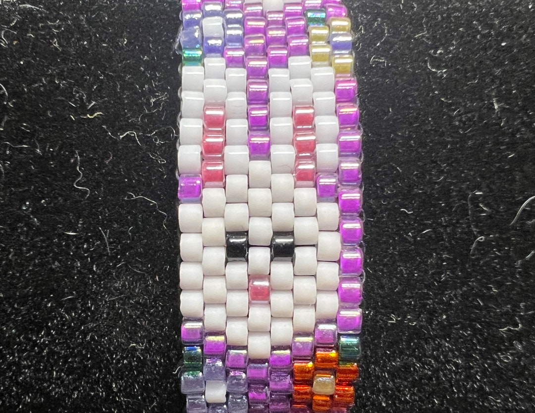 Bunny/easter Bracelet Pattern - Even Count Peyote - Etsy