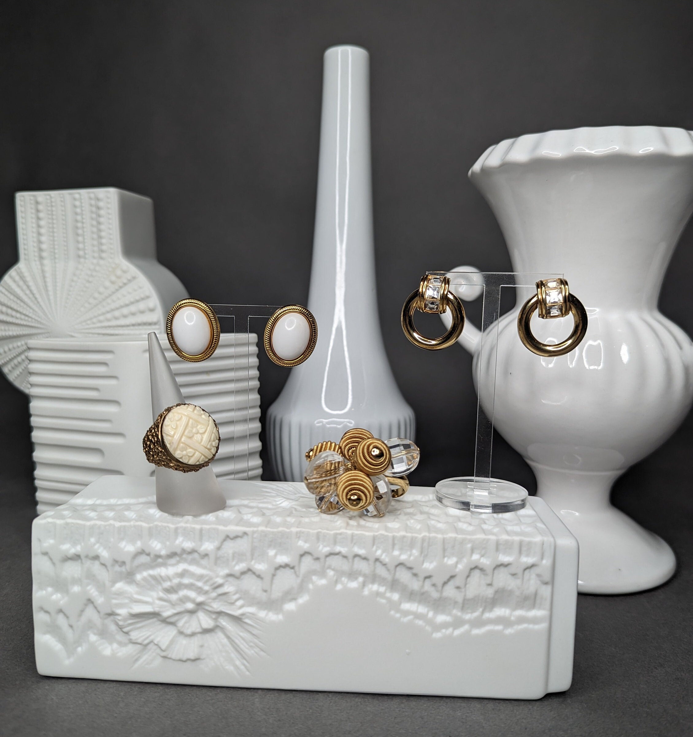 KATE SPADE New York Signed Cocktail Statement Ring Begging Ring - Etsy